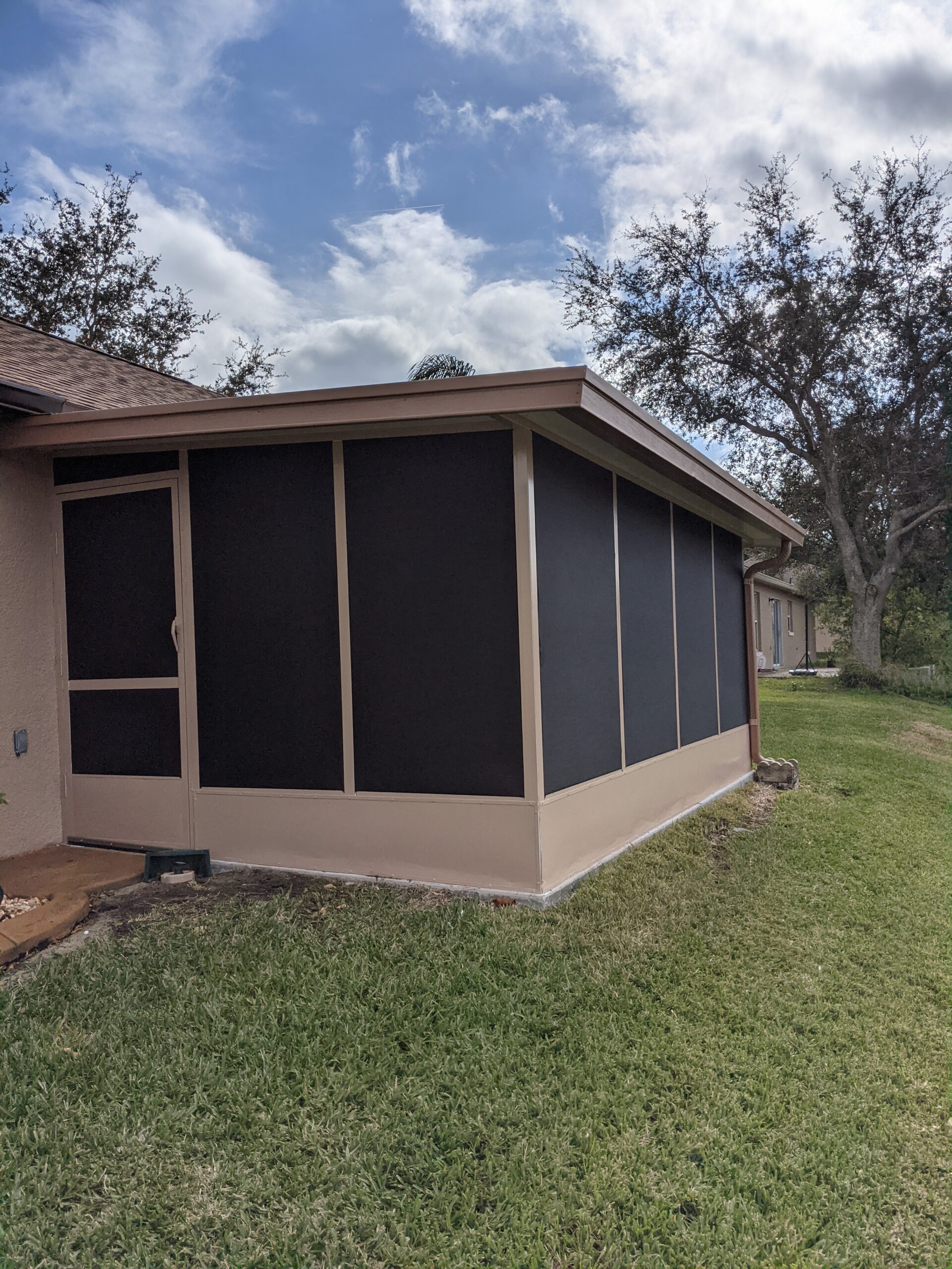 Solar screening. – Classic Handyman Services, LLC